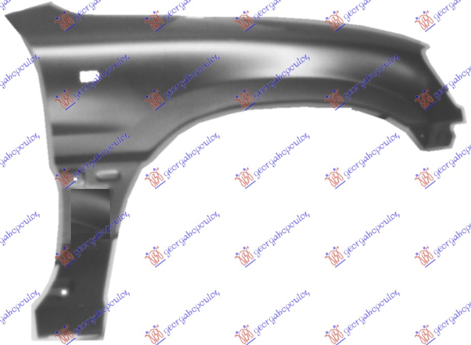 BLATOBRAN Desna str. TOYOTA RAV 4 (XA10) (1998-2000) (OEM: 53801-42030, 5380142010, 5380142030)