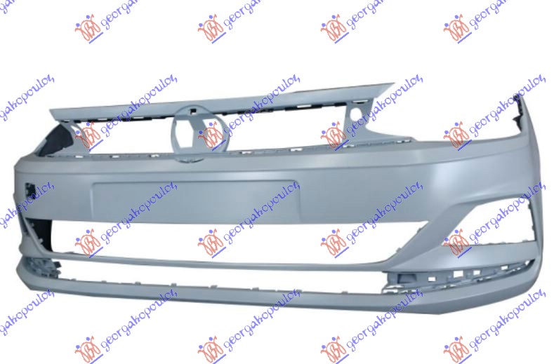 PREDNJI BRANIK PM (SA / BEZ PDC) VW POLO (2017-2021) (OEM: 2G0807217GRU)