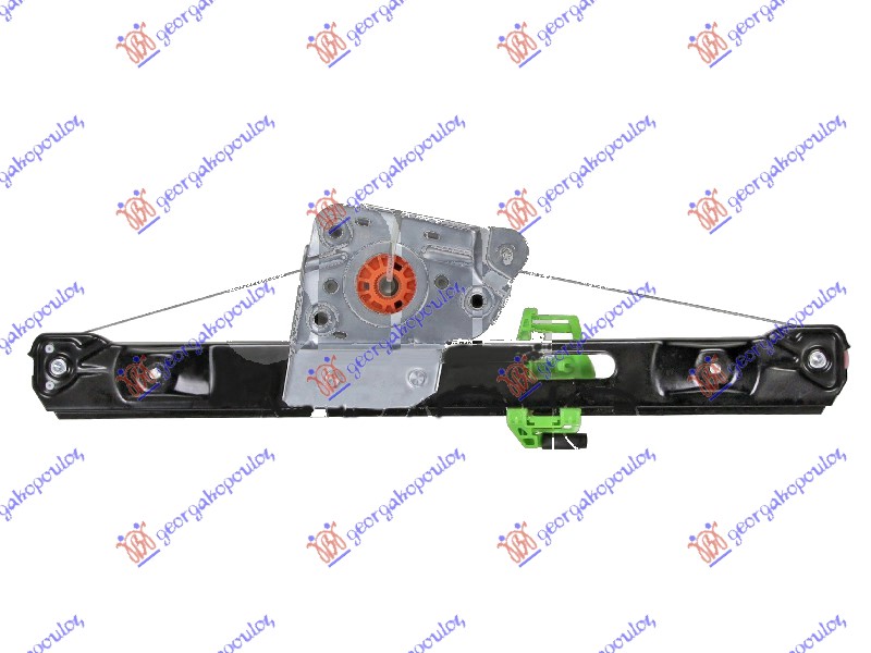 PODIZAC ZADNJEG PROZORA ELEKTRICNI BEZ MOT. (A KV) Leva str. BMW SERIES 1 (E81/87) 3/5D (2004-2011) (OEM: 51357138467)