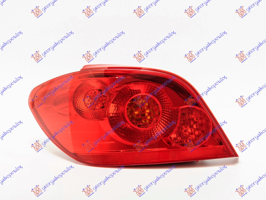 STOP LAMPA 3/5 VRATA Leva str. PEUGEOT 307 (2005-2007) (OEM: 6350.XO, 6350XO, 6351X0)