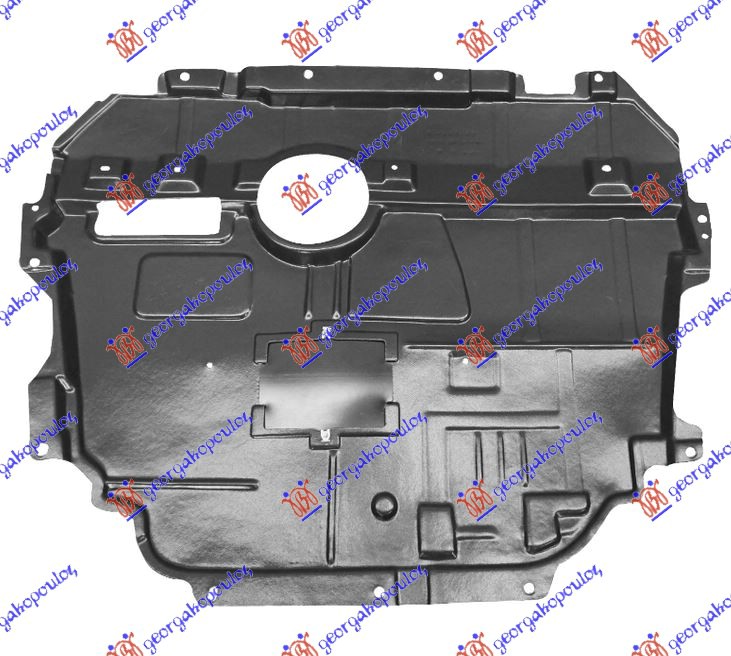 ZASTITA MOTORA CENTR PLASTIKA (1,6 D-4D) TOYOTA AURIS (2012-2015) (OEM: 51410-05020, 5141005020)