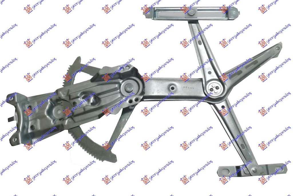 PODIZAC PREDNJEG PROZORA ELEKTRICNI 3/5 VRATA (BEZ MOTORA ) Leva str. OPEL ASTRA G (1998-2004) (OEM: 5140033, 90551056)