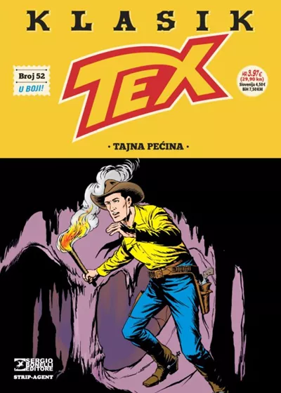 Strip agent Tex klasik 52: Tajna pećina