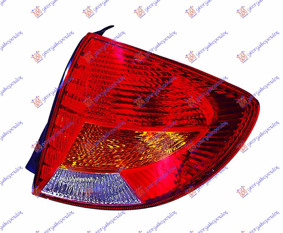 STOP LAMPA 5 VRATA (O) Desna str. KIA RIO (1999-2002) (OEM: 0K034A-51-150, 0K34W51150D)