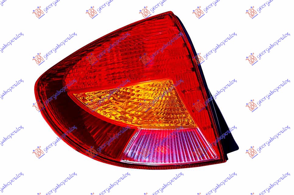 STOP LAMPA 5 VRATA (O) Leva str. KIA RIO (1999-2002) (OEM: 0K034A-51-160, 0K34W51160D)