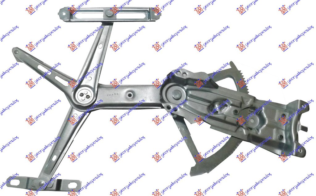 PODIZAC PREDNJEG PROZORA ELEKTRICNI 3/5 VRATA (BEZ MOTORA ) Desna str. OPEL ASTRA G (1998-2004) (OEM: 5140034, 90551057)