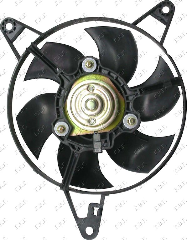 VENTILATOR KOMPLET 750CC-1.0FIRE LANCIA Y10 (1984-1991) (OEM: 7602723)