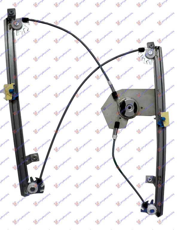 PODIZAC PREDNJEG PROZORA ELEKTRICNI BEZ MOTORA 5 VRATA Desna str. RENAULT CLIO (2006-2009)