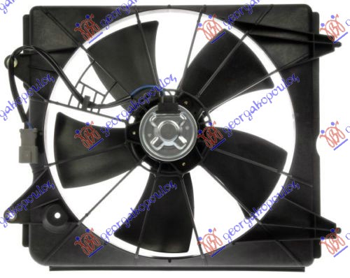 VENTILATOR KOMPLET BENZIN – DIZEL HONDA CR-V (2007-2010) (OEM: 19015-RZA-A01, 19015RZAA01, 19020PNLG01)