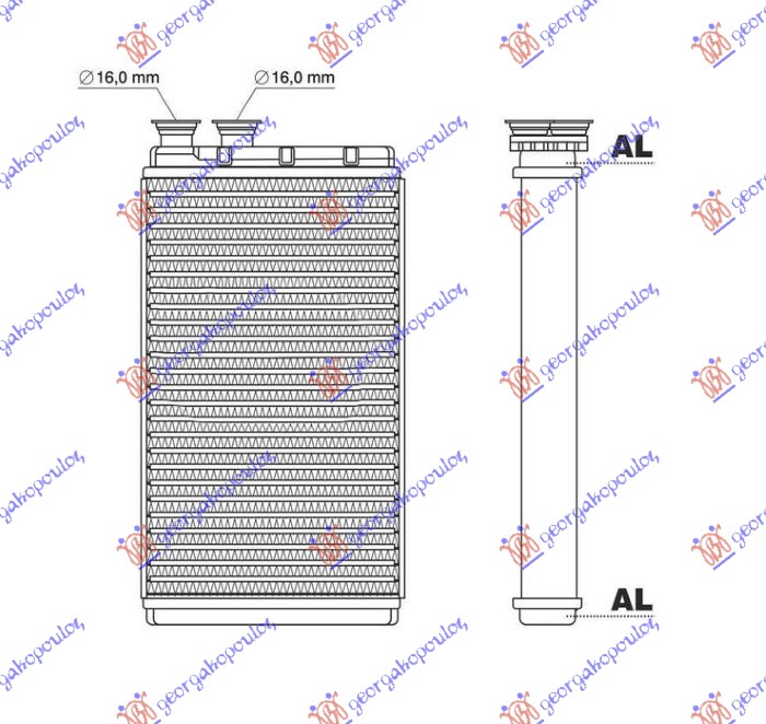 GREJAC KABINE BEN-DIZ +HIB (220×152) BMW SERIES 6 (G32) GR. TOURISMO (2020-) (OEM: 9361712, 64119361712)