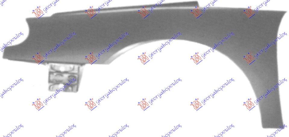 BLATOBRAN Leva str. RENAULT LAGUNA (1994-1998) (OEM: 7751698031)