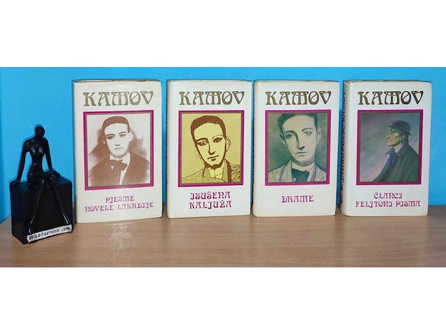 Janko Polić Kamov sabrana djela komplet 4 knjige
