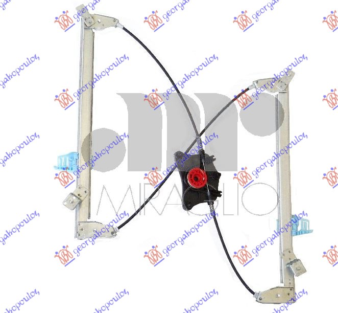 PODIZAC PREDNJEG PROZORA ELEKTRICNI BEZ MOTORA A KVALIT Leva str. SEAT LEON (2017-2020) (OEM: 5F4837461B, 5F4837461C, 5F4837461D)