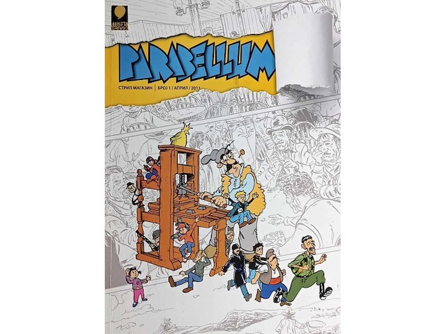 Parabelum strip magazin broj 1 april 2011