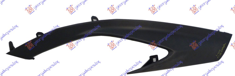 SPOJLER ZADNJEG BRANIKA Desna str. LEXUS RX (2015-2020) (OEM: 52177-0E010, 52177-48010, 5217748010)