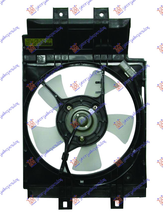 VENTILATOR A/C KOMPLET BENZIN NISSAN MICRA (K11) (1998-2000) (OEM: 92120-41?00, 921204100, 9212041B01)