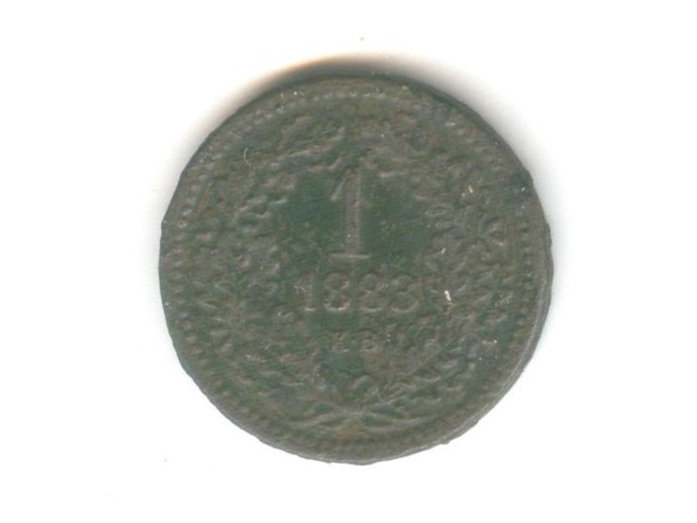 Madjarska 1 krajczar 1883 KB
