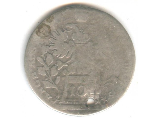 Austrija 10 kreuzer 1765 Marija