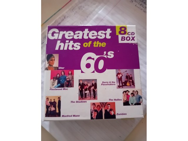 GREATEST HITS OF THE 60 - 8 CD