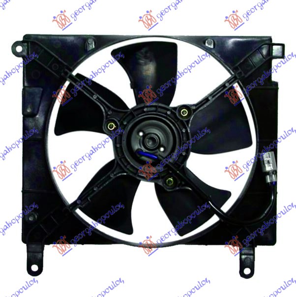 VENTILATOR KOMPLET 1.6-2.0 BENZIN DAEWOO NUBIRA (2000-2003) (OEM: 96351331)