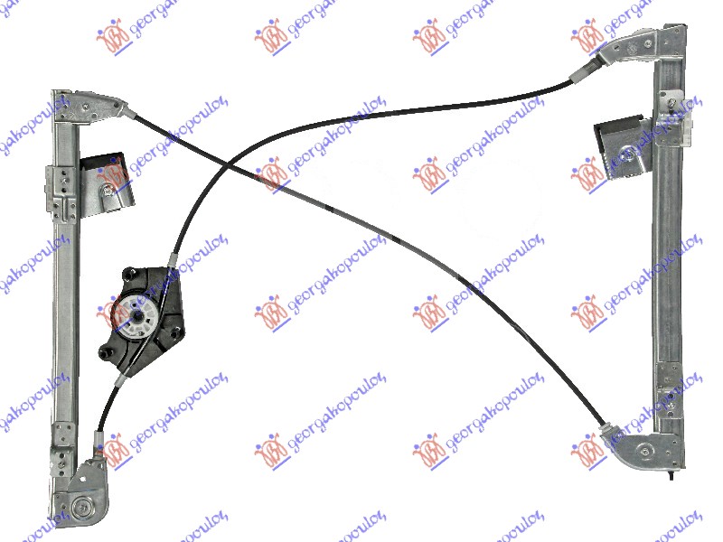 PODIZAC PREDNJEG PROZORA ELEKTRICNI 3 VRATA BEZ MOTORA A KV Leva str. SEAT IBIZA (2002-2008) (OEM: 6L3837755G)