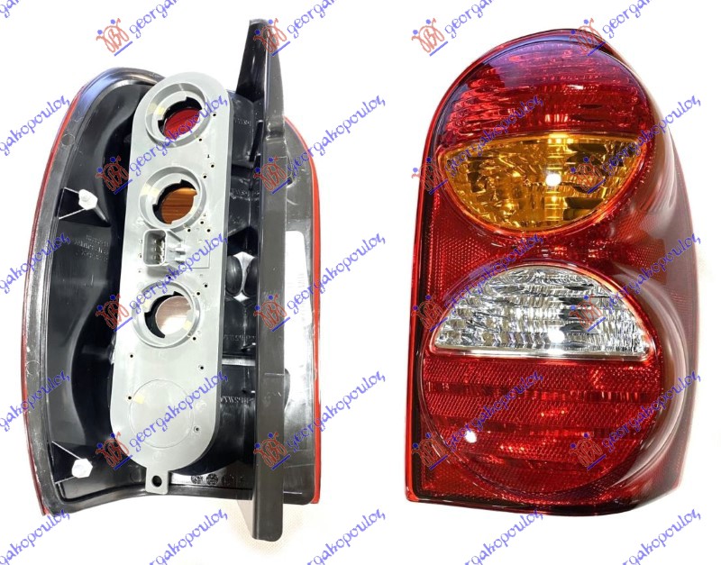 STOP LAMPA (3 SIJALICE BEZ MAGLENKE) – 05 Desna str. JEEP CHEROKEE (LIBERTY) (2002-2008) (OEM: 55155828AF)