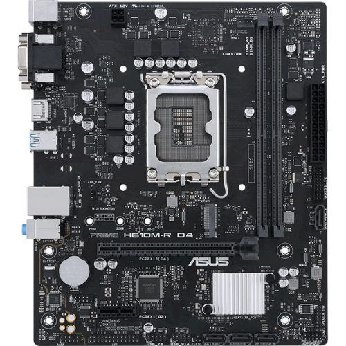 Asus PRIME H610M-R D4-SI LGA1700 Micro ATX Matična ploča