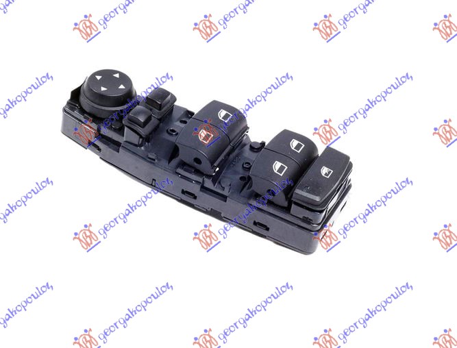 PREKIDAC U PREDNJIM VRATIMA PREKLOPNI (CETVRTASTI) (6 PIN) Leva str. BMW X3 (F25) (2011-2014) (OEM: 61319238239, 61319241955)