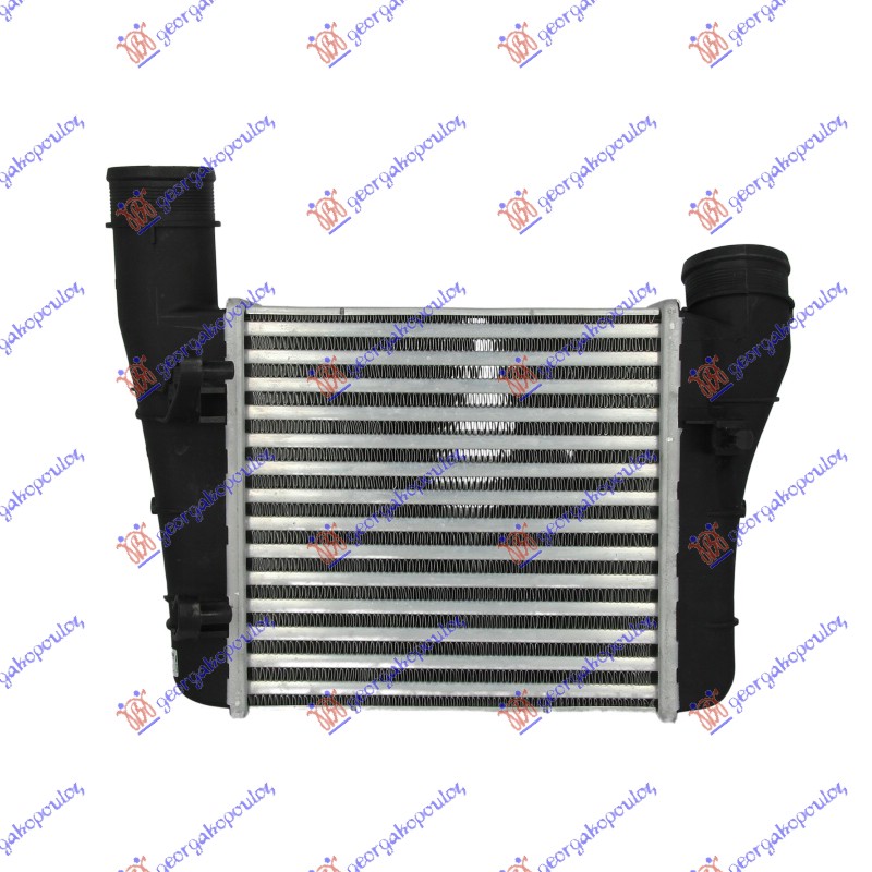 HLADNJAK INTERCOOLER 1.9TDi (22×21.5×6.2)01- AUDI A6 (1997-2004) (OEM: 8E0145805F, 8E0145805S)