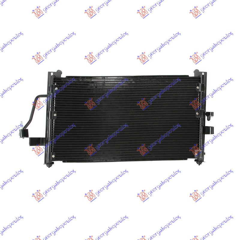 HLADNJAK KLIME 1.6-2.0cc (60×36.5×2.0) DAEWOO NUBIRA (2000-2003) (OEM: 96271265, 96331477, 96450097)