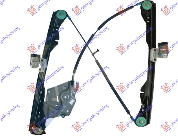 PODIZAC PREDNJEG PROZORA ELEKTRICNI BEZ MOTORA COMFORT Leva str. FORD FOCUS (1998-2004) (OEM: 1138216, 1142897, 1331614)