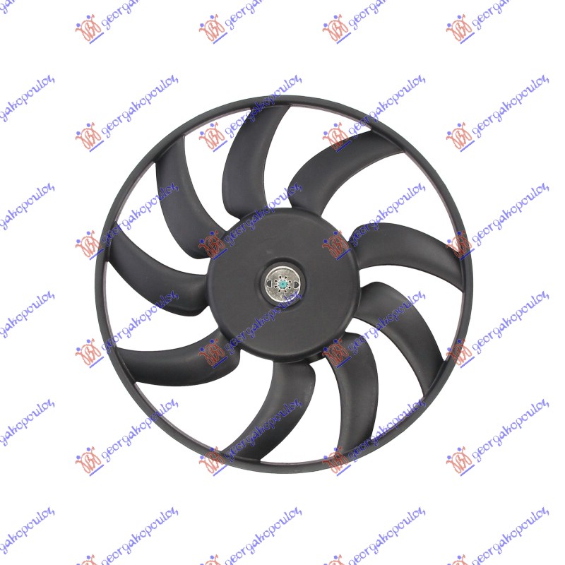 VENTILATOR (MOTOR+ELISA) BENZIN-DIZEL AUDI A6 (2004-2008) (OEM: 4F0959455)