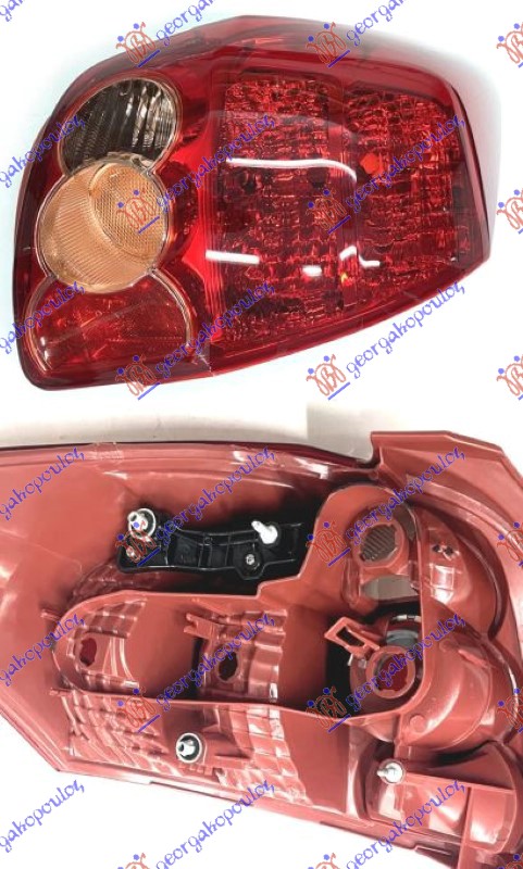 STOP LAMPA (SA SIJALICNIM GRLOM) Desna str. TOYOTA AURIS (2006-2010) (OEM: 81551-12A00, 8155112A00)