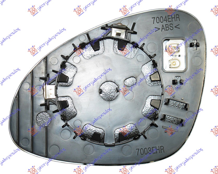 STAKLO RETROVIZORA SA GREJACEM / CAMEROM (KO Desna str. PORSCHE CAYENNE (2010-2015) (OEM: 95873152270)