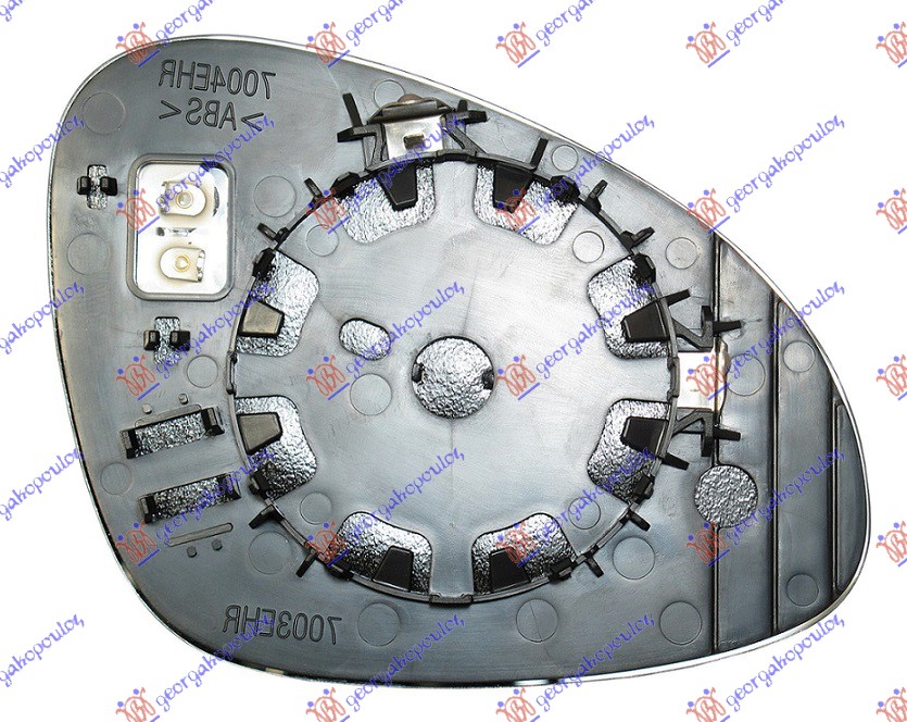 STAKLO RETROVIZORA SA GREJACEM / CAMEROM (AS Leva str. PORSCHE CAYENNE (2010-2015) (OEM: 95873152160)