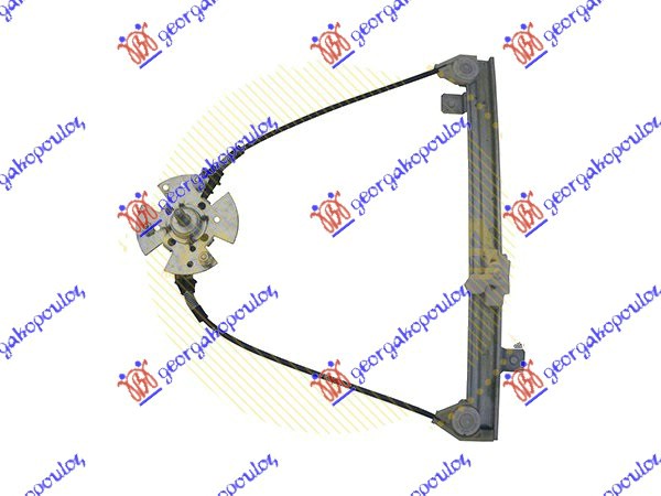 PODIZAC ZADNJEG PROZORA MEHANICKI (A KVAL.) Leva str. RENAULT MEGANE SCENIC (1996-1999) (OEM: 7700838596)