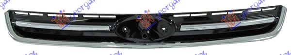 PVC MASKA SA HROM LAJSNOM TITANIJUM FORD KUGA (2013-2016) (OEM: 1822216, 1893744, CJ5Z-8200-EA)