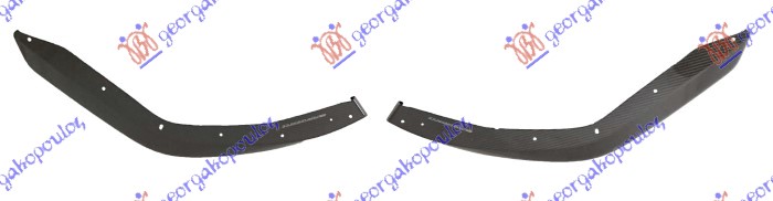 SPOJLER PREDNJEG BRAN. (SET) (M-PERFROM) BMW SERIES 3 (G20/G21) SDN/S.W. (2018-2022) (OEM: 51192455835, 51192455836)