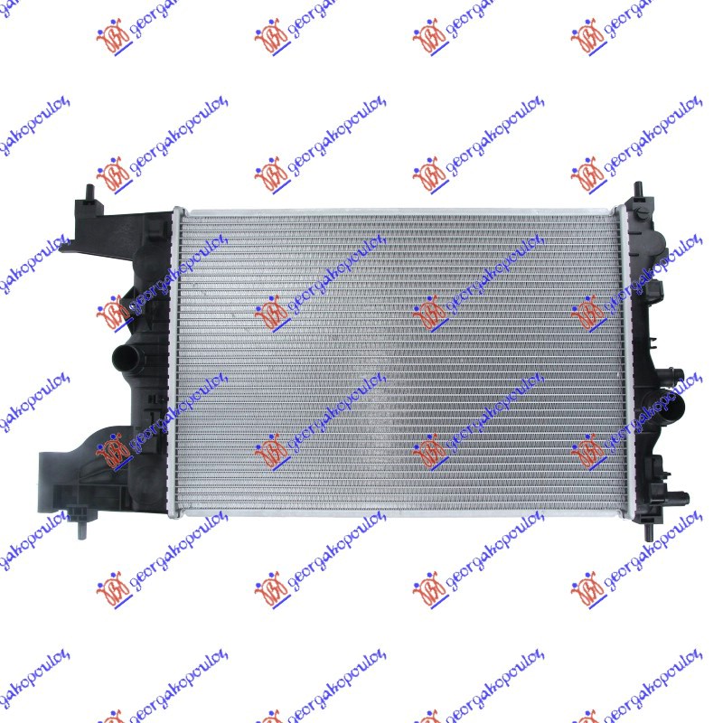 HLADNJAK MOTORA 1.4-1.6-1.8 BENZIN MANUAL (58×39) CHEVROLET ORLANDO (2011-) (OEM: 1300299, 13267650, 13281773)