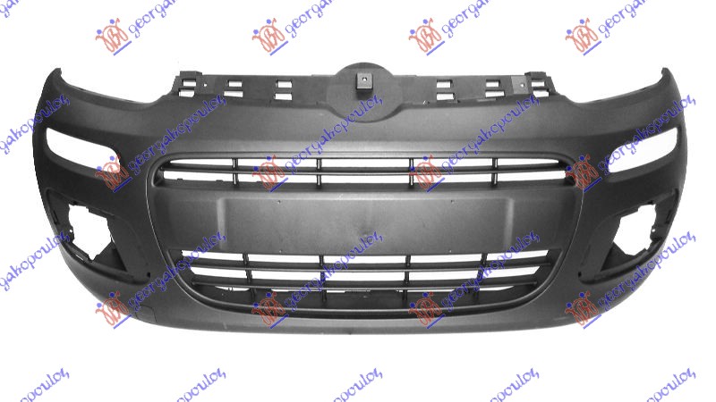 PREDNJI BRANIK CRNI (SA MASKOM) FIAT PANDA NEW (2012-) (OEM: 735537024)