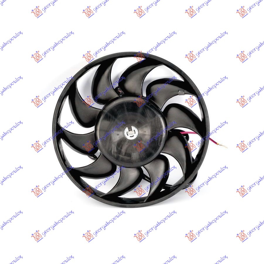 VENTILATOR (MOTOR+ELISA) BENZIN – DIZEL AUDI 80 (1991-1994) (OEM: 4A0959455A, 4A0959455C, 893959455F)