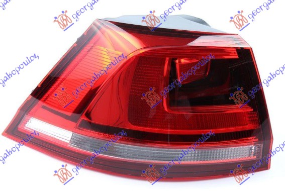 STOP LAMPA SPOLJASNJA CRNA Leva str. VW GOLF VII VARIANT/ALLTRACK (2013-2017) (OEM: 5G9945095D)