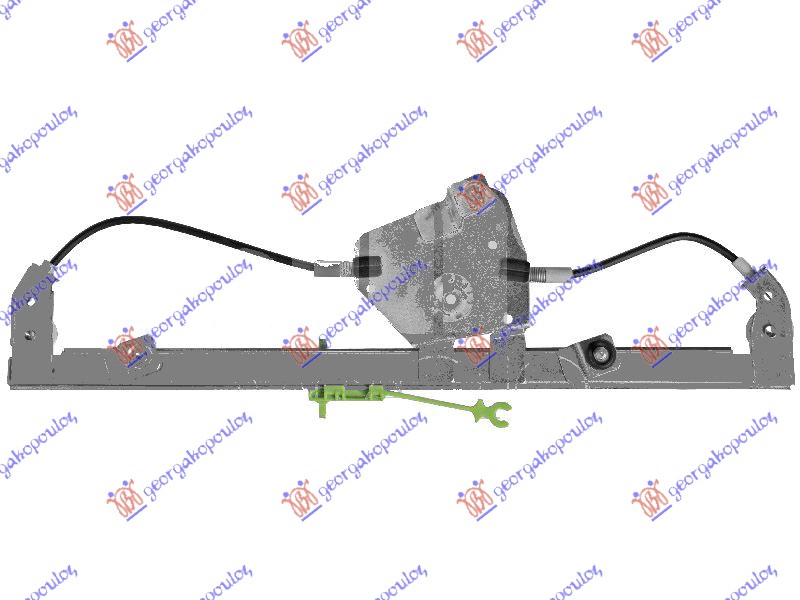 PODIZAC ZADNJEG PROZORA ELEKTRICNI 4/5 VRATA BEZ MOTORA A KVAL Leva str. FORD FOCUS (1998-2004) (OEM: 1094926, 1143005, 1331606)