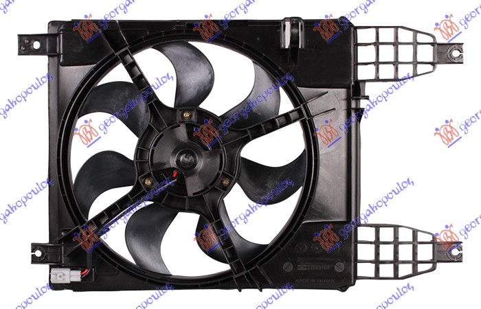 VENTILATOR KOMPLET CHEVROLET AVEO H/B-L/B (2008-2012) (OEM: 95950465, 96808149)