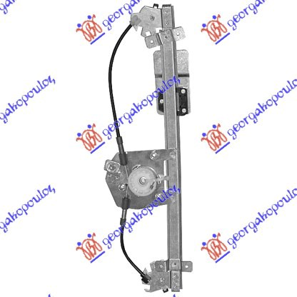 PODIZAC ZADNJEG PROZORA 5VR/KAR (BEZ MOTORA )A KV Leva str. OPEL ASTRA G (1998-2004) (OEM: 5140015)