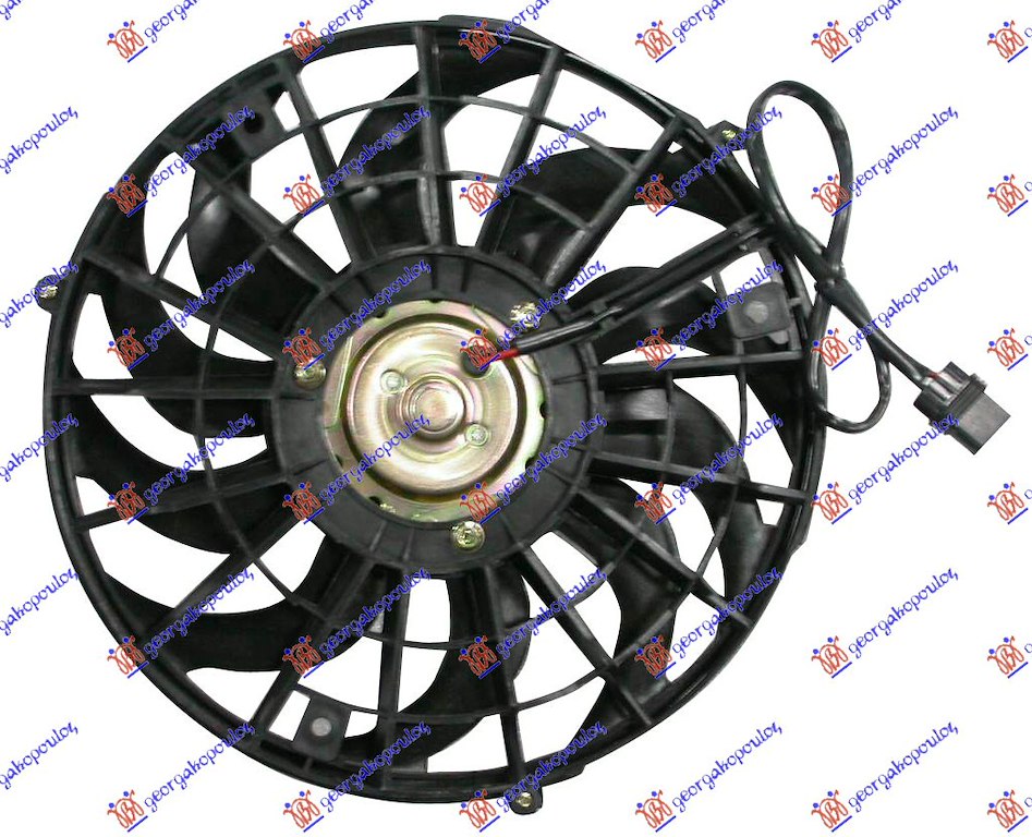 VENTILATOR A/C KOMPLET BENZIN – DIZEL – 95 OPEL VECTRA A (1992-1995) (OEM: 1845028)