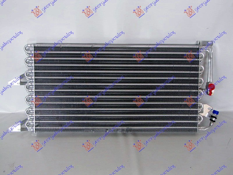 HLADNJAK KLIME 97- 1.1-1.2i8V (52x28x3.4 LANCIA Y (1996-2003) (OEM: 46479313)