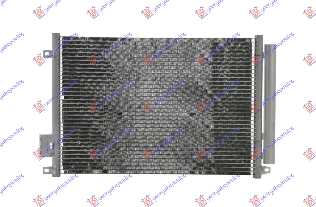 HLADNJAK KLIME0.9-1.2-1.4 (8/16V)-1.3 JTD (51×37) FIAT 500 (2015-) (OEM: 1551184, 1780092, 51786211)