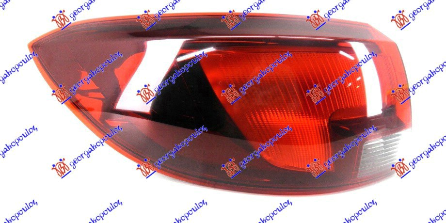 STOP LAMPA SPOLJASNJA KARA. Leva str. OPEL ASTRA K 5D/S.W. (2016-) (OEM: 13427516, 39077374)