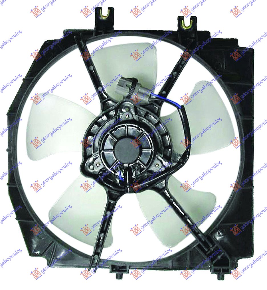 VENTILATOR KOMPLET DIZEL MAZDA 323 SDN (1998-2003) (OEM: ZL01-15-025B, ZL0115025B)